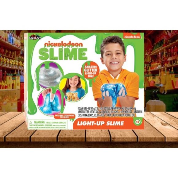 Nickelodeon | Toys | Nickelodeon Light Up Slime Craft Kits | Poshmark
